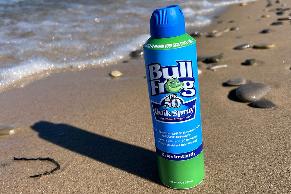 Best Spray Sunscreen | Bullfrog Quik Spray SPF 50 – Bullfrog Sunscreen ...